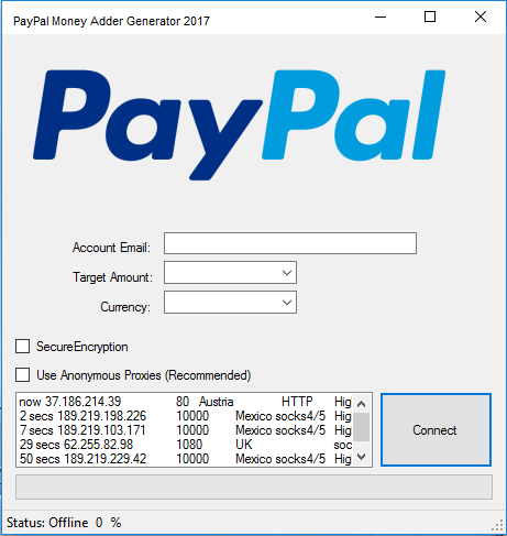 Fake Paypal Balance Generator - Invoice Template