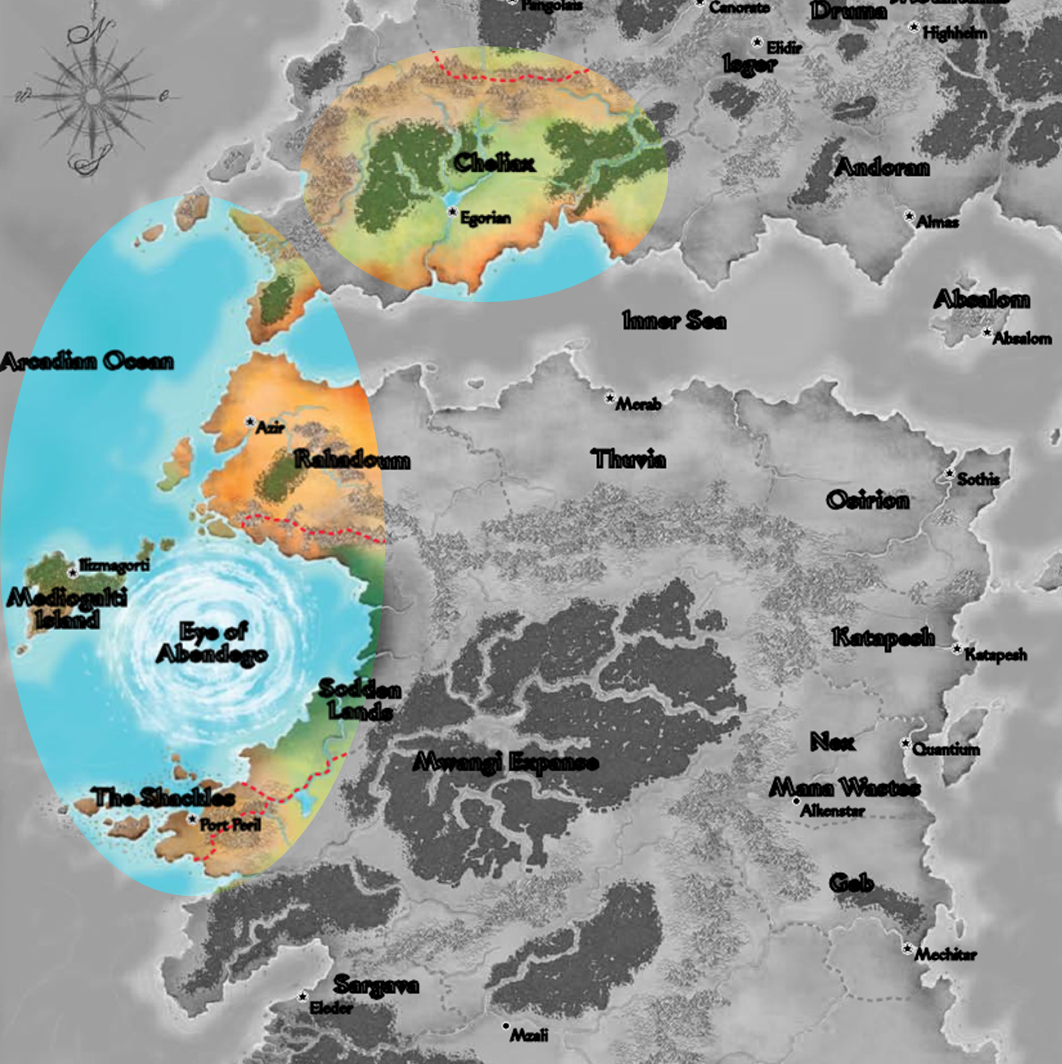 Cheliax Map