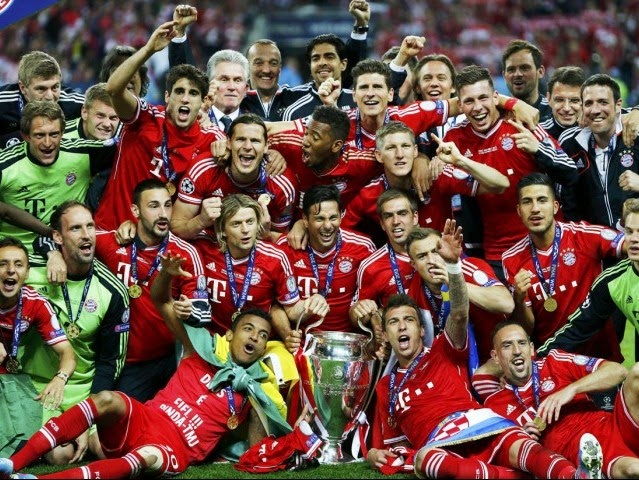 Bayern Munich wins Champions League 2013 Title