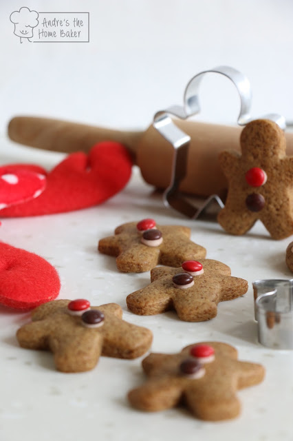 ♥ Gingerbread Men Cookies ♥ ~ Andre's the Home Baker
