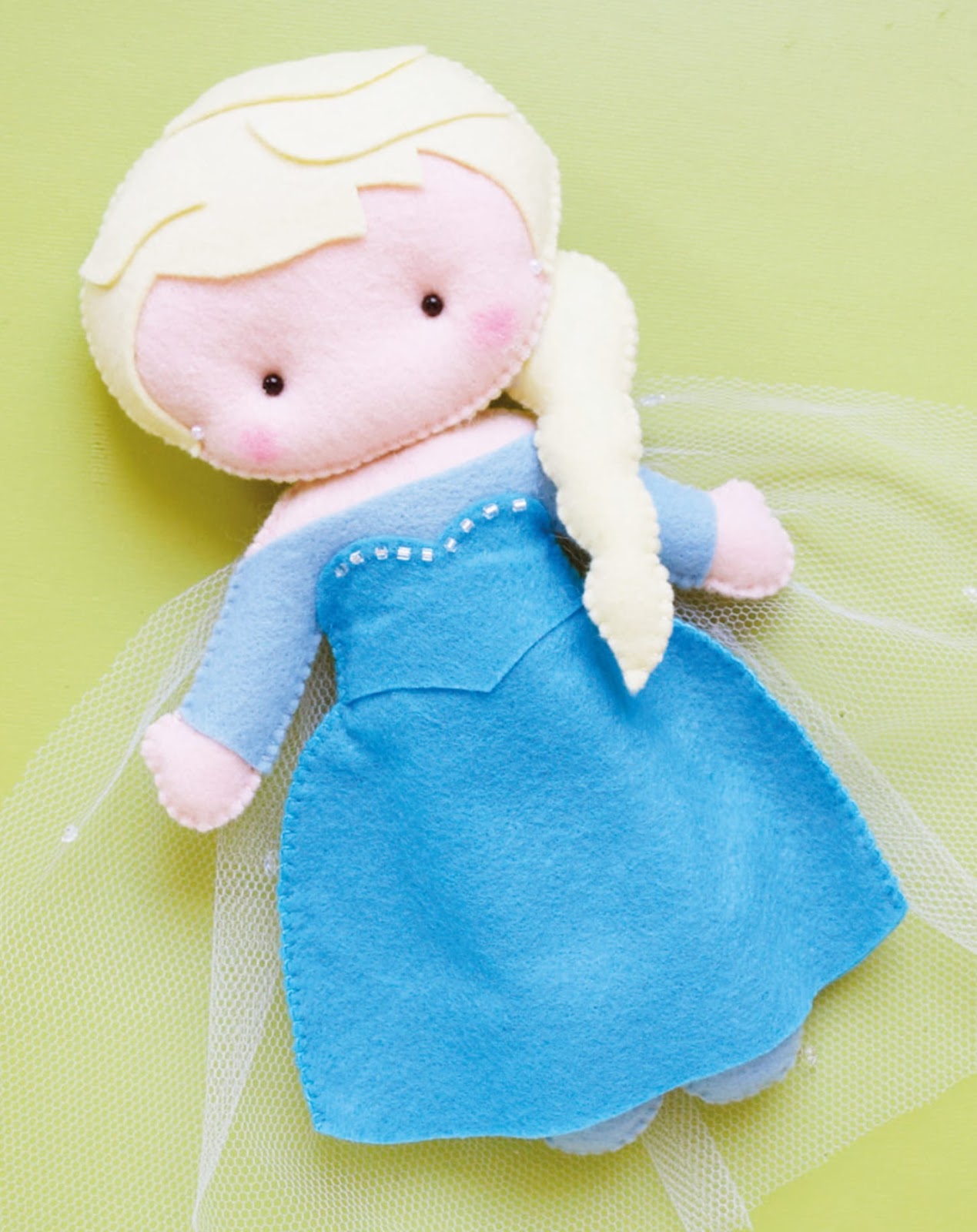 Molde Elsa Feltro - Ver e Fazer