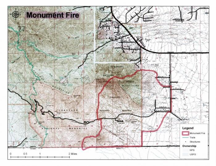 Joann and Jack: Skywatch Friday = Monument Fire In Arizona