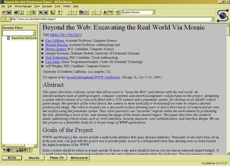 Looking Back: The World Wide Web's First Web Browsers | Loading-Info