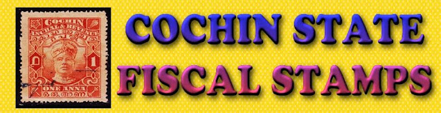 Heritage of India stamps site: India State TravancoreCochin Fiscal ...