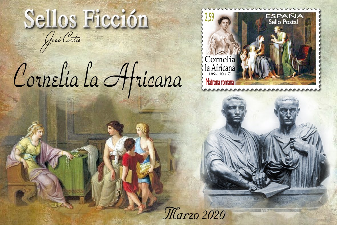 SELLOS FICCIÓN: Cornelia la Africana