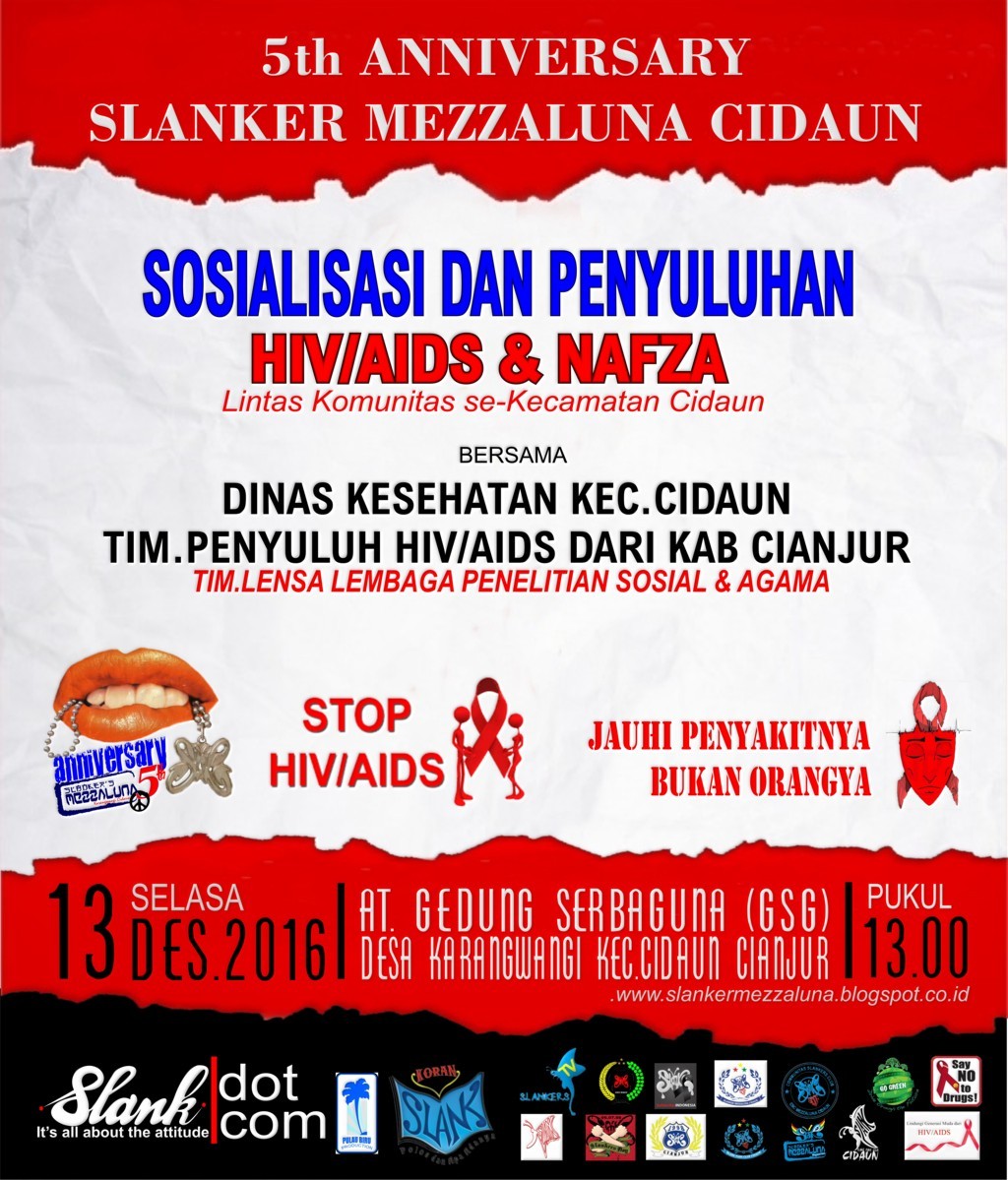 Baligho 5 Tahun Anniversary Slanker Mezzaluna tentang Sosialisasi dan ...