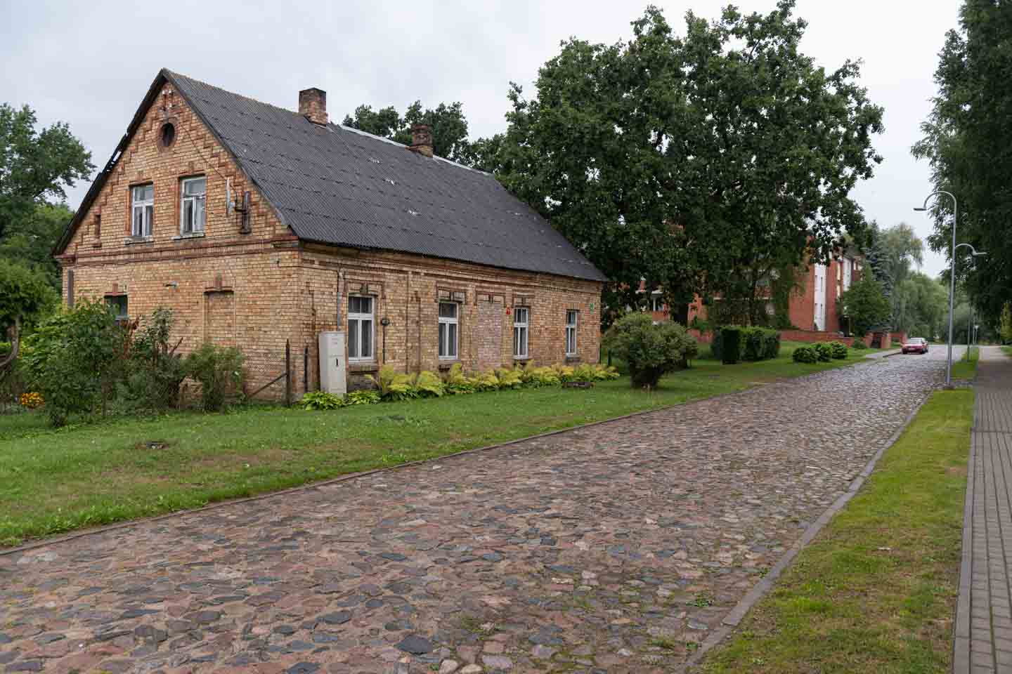 Auce – no dzelzceļa stacijas līdz pilsētai