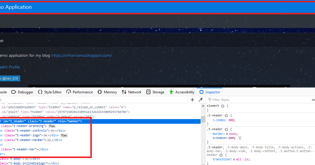 Oracle APEX - Few Interesting Points
