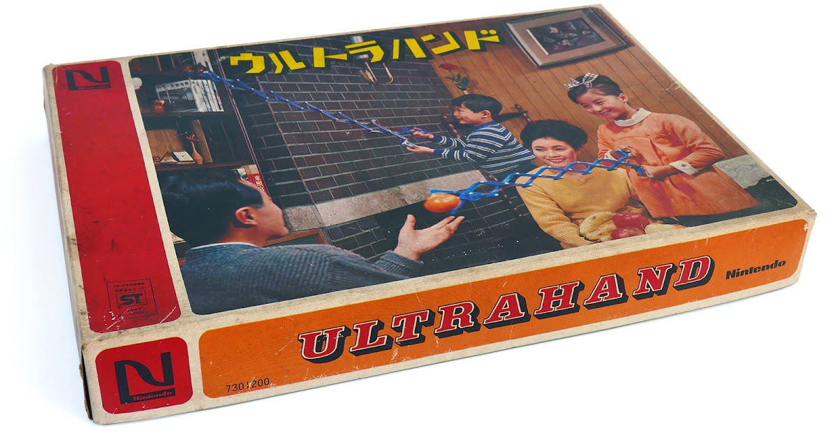 beforemario: Nintendo Ultra Hand box from 1973