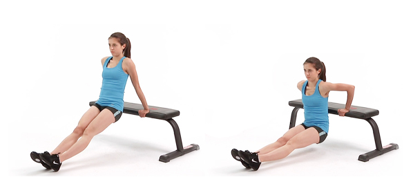 Toned body with 6 Brief Exercises at the Office