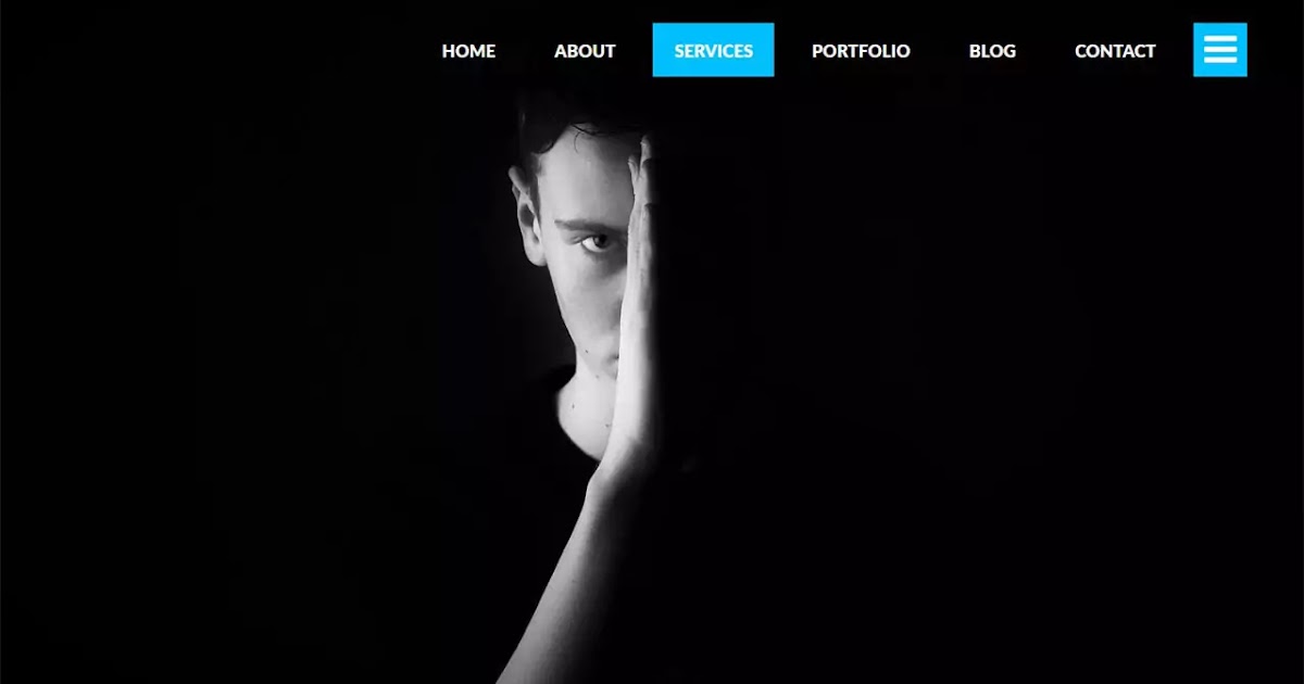 Creative Menu design using html css and Javascript - Divinector