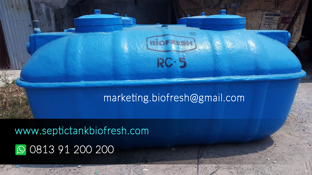 Septic Tank Biofresh RC - 05 | Tangki Biofil | Septic Tank Biotech