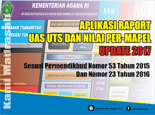 Aplikasi Raport PTS PAS MI MTs dan MA K13 Versi 1.0 Update - Kami Madrasah