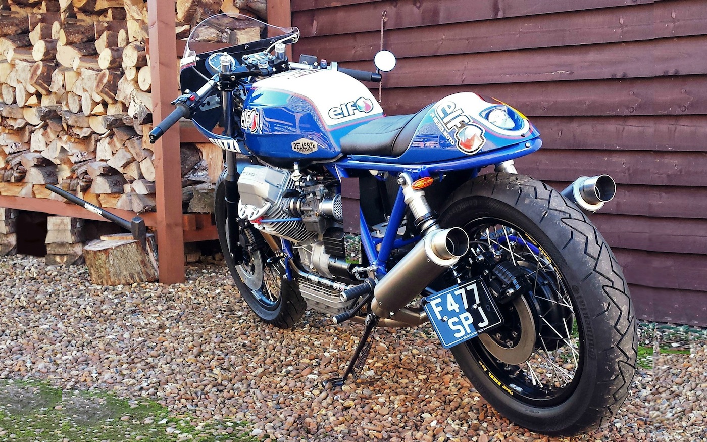 Readers rides: Ron's Guzzi Bol d'Or Racer - Inazuma café racer