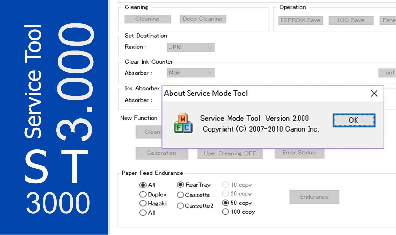 Service tool v3000 - opmmachines