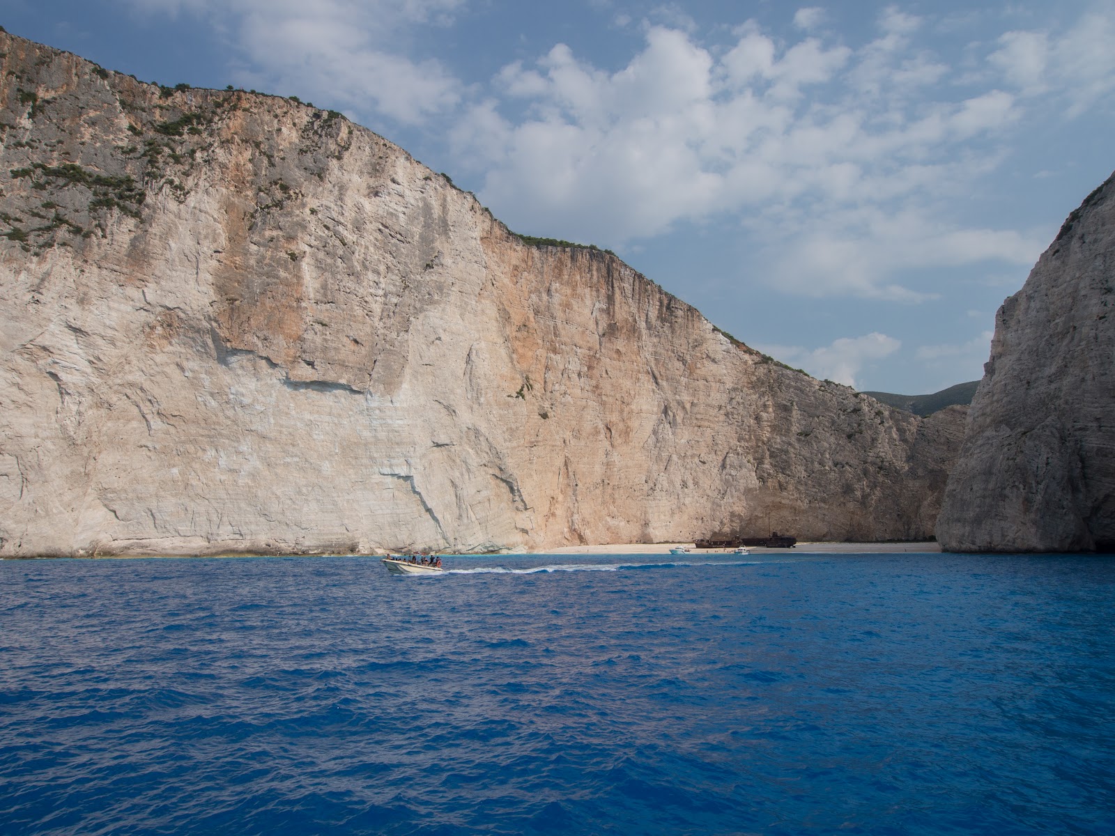 The Friedmans' Travel and Photos: Greek sailing, day 5 - cliffs and ...