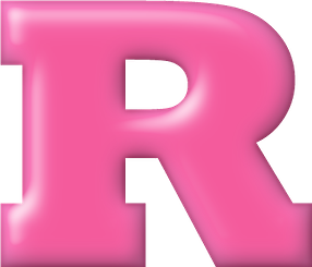 Abecedario Rosado. Pink Alphabet. - Oh my Alfabetos!