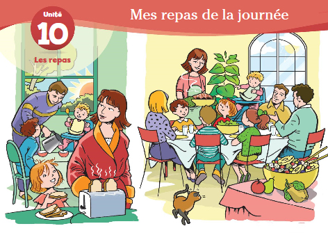 1 AEP - Français - CP - UD 10 - Mes repas de la journée - Exp. Orale