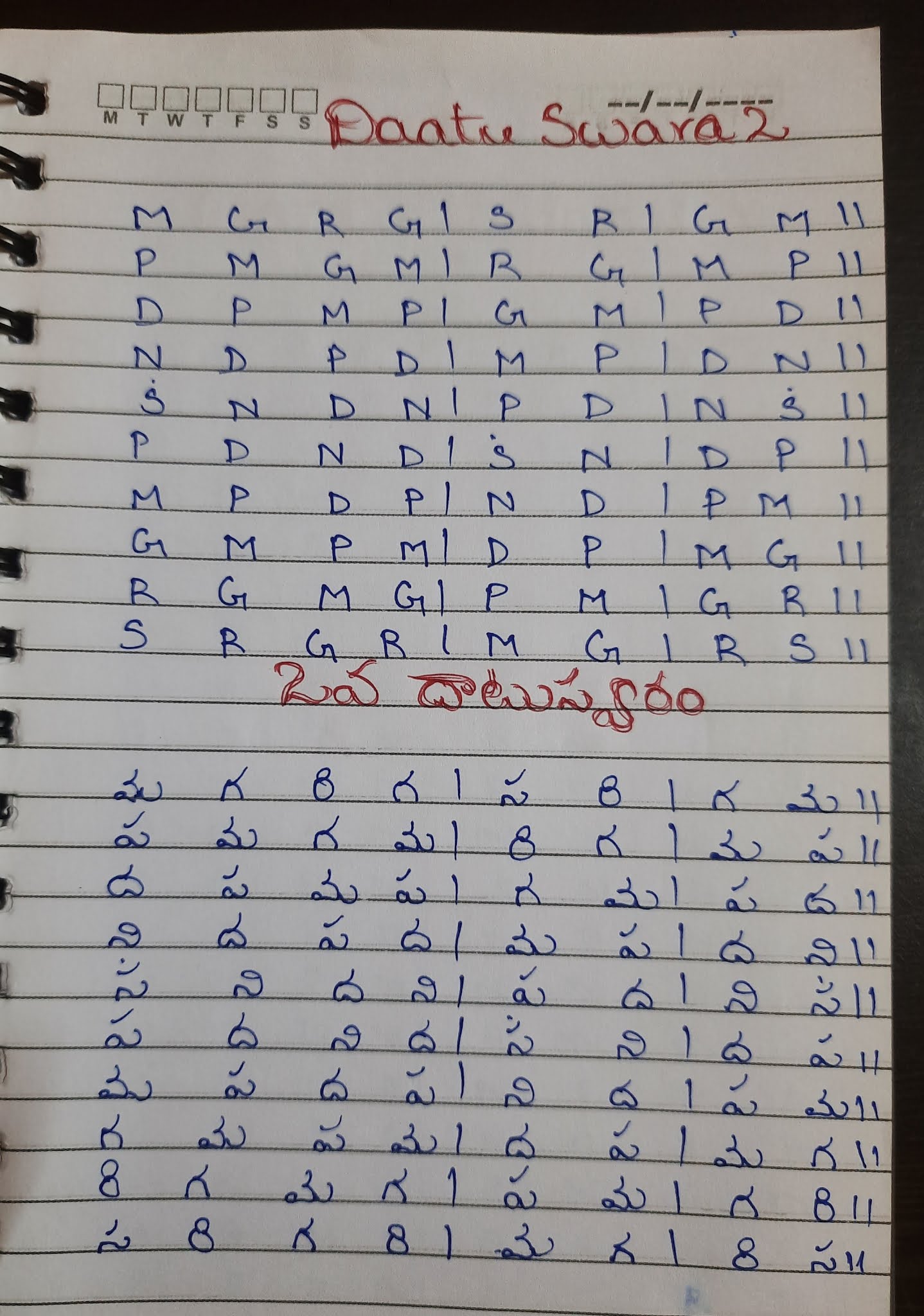 Sriman Sangeetha Nilayam: Daatu Swaras - దాటు స్వరాలు