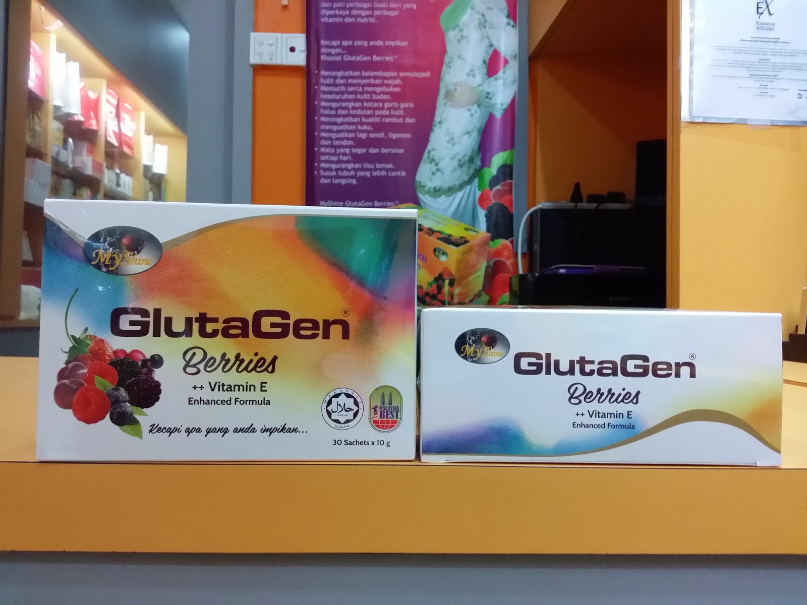 Myshine GlutaGen Berries: Terbaru - GlutaGen Berries ++ Vitamin E