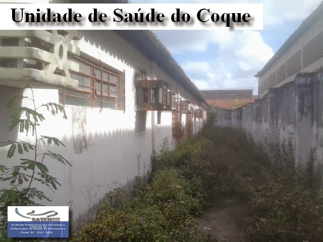 SATENPE: Equipe do SATENPE visita unidade de Saúde do Coque (Recife/PE)