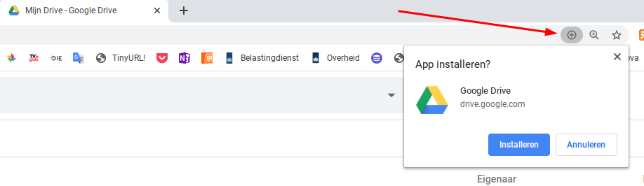 Google maakt van de website Google Drive een progressive web app. En ...