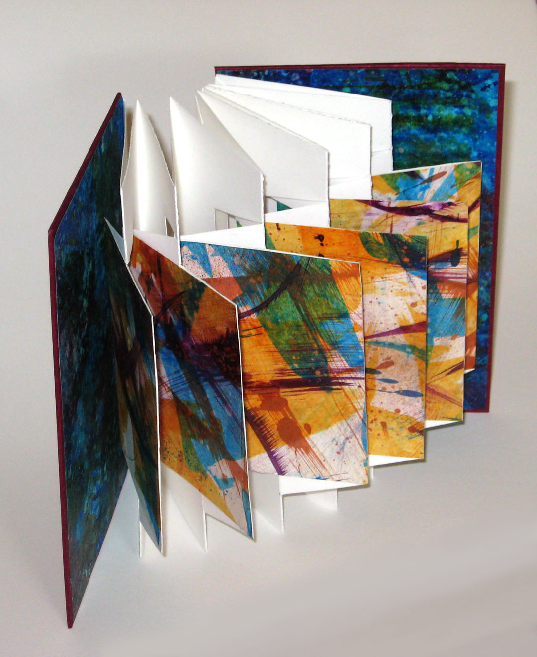 collage journeys by Jane Davies: Panel Book Tutorial