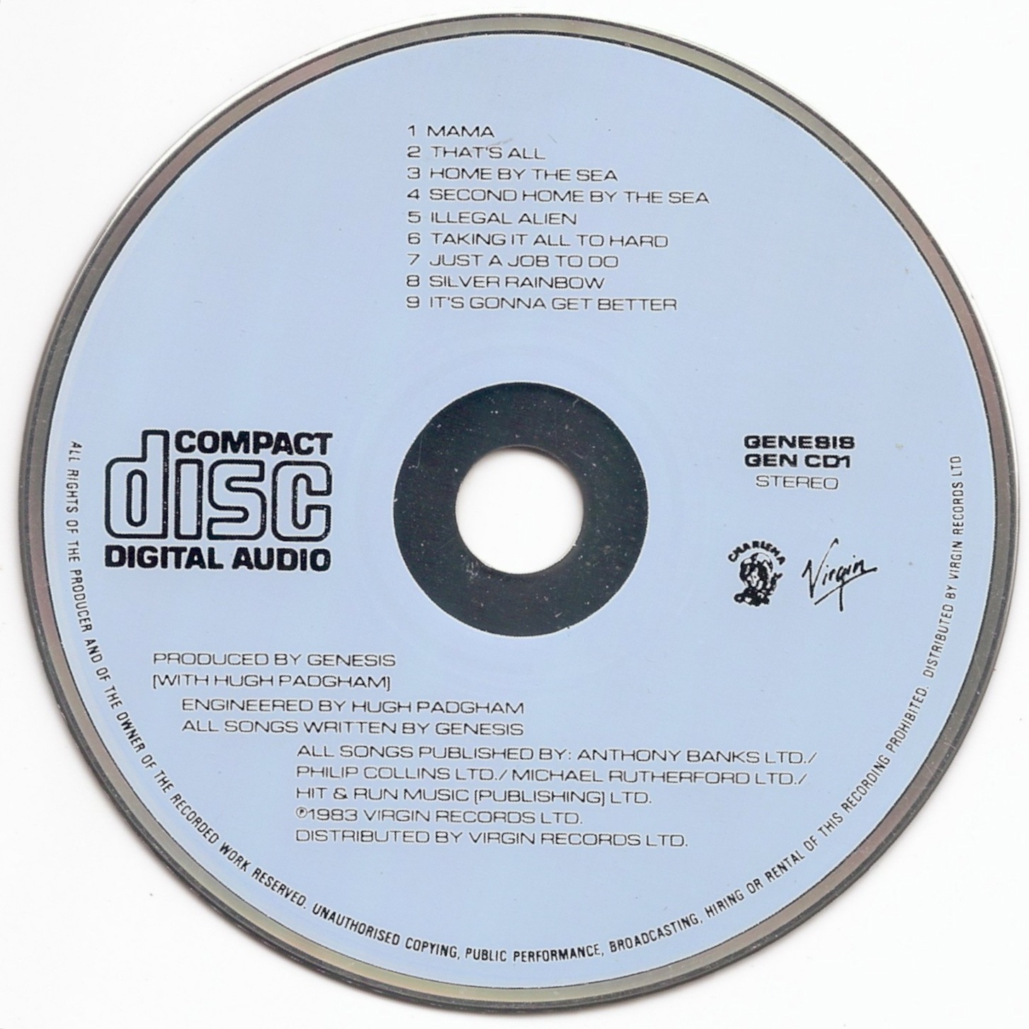 The First Pressing CD Collection: Genesis - Genesis