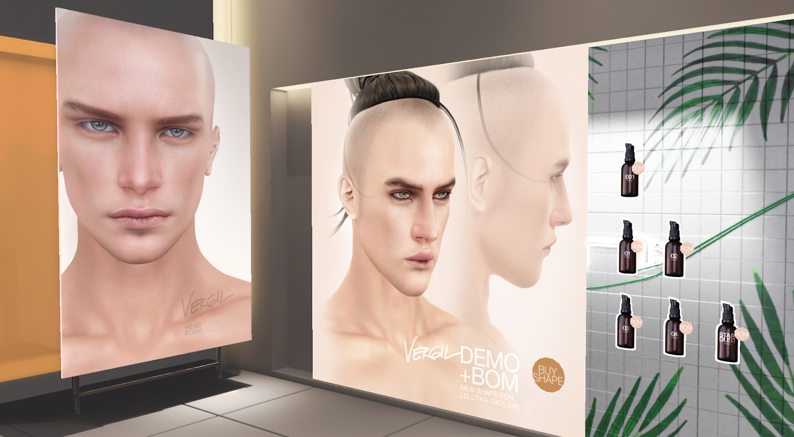 The *SK*[BoM]*IN* Project™: MALE BOM SKINS