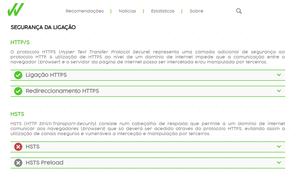 Webcheck.pt valida segurança de sites na net | Aberto até de Madrugada