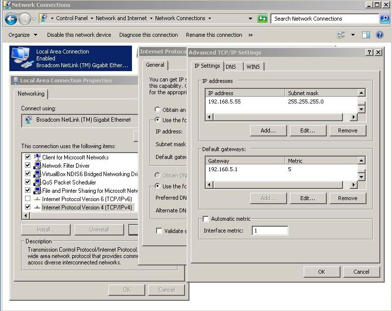 How to add multiple IP Address & Multiple gateway in local area ...