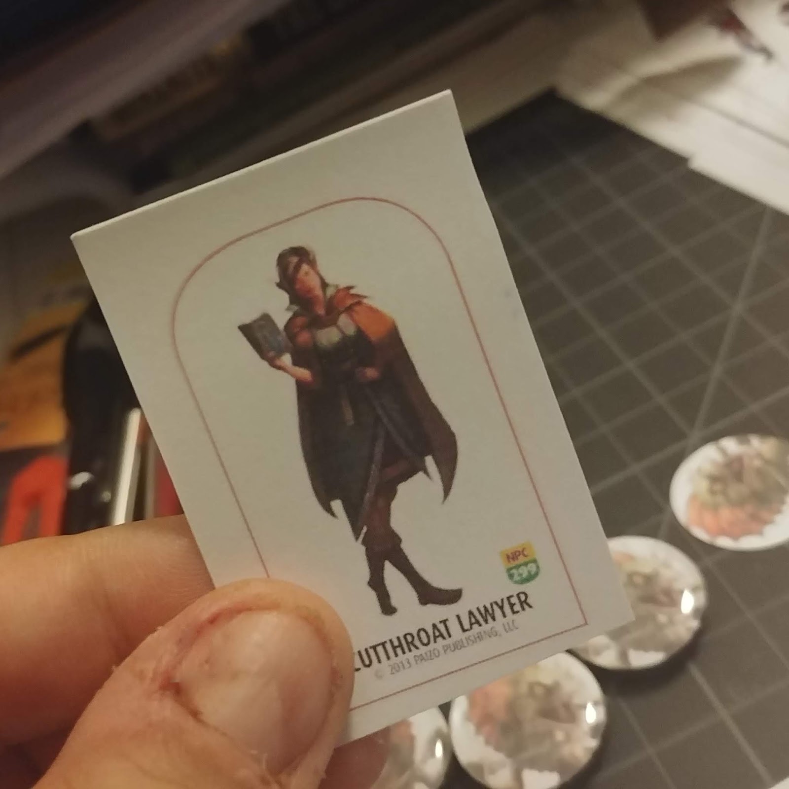 Confessions of a Reformed RPGer: DIY Corner: Tokens for your Tabletop