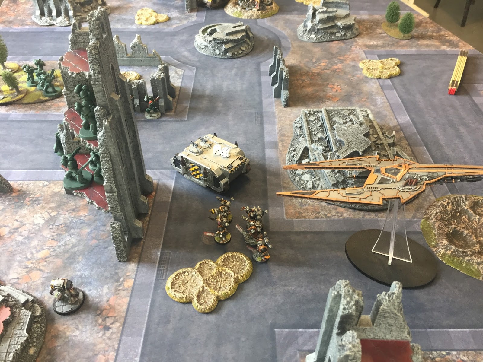 Hold the ground: Warhammer 40k - Secure and control