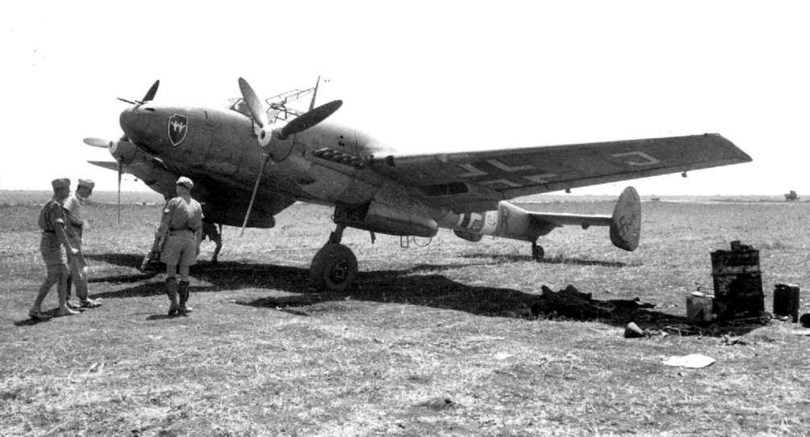 Guerra abierta: Messerschmitt Bf 110 D