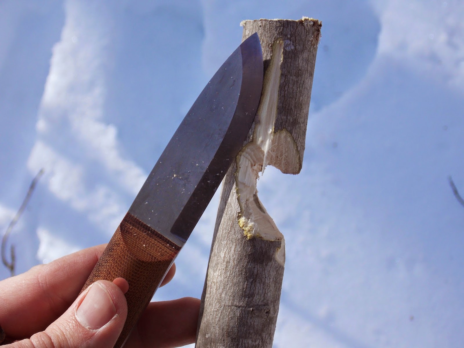 MIBushcraft: A Quick Outing with The River Bottom Blades Puukko