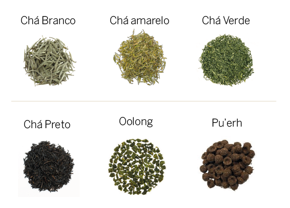MOMENTOS, VIDA E ARTE: Conhecendo os 6 tipos de chá