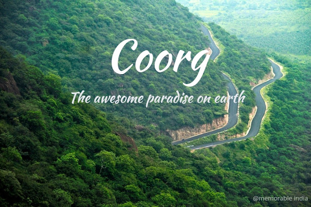 Amazing place to visit in India: Coorg