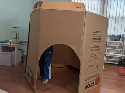 How to Make a Cardboard Igloo - Arctic Unit Study - Cardboard Mom