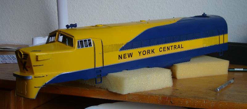 large-scale diesel models: Painting & Decaling