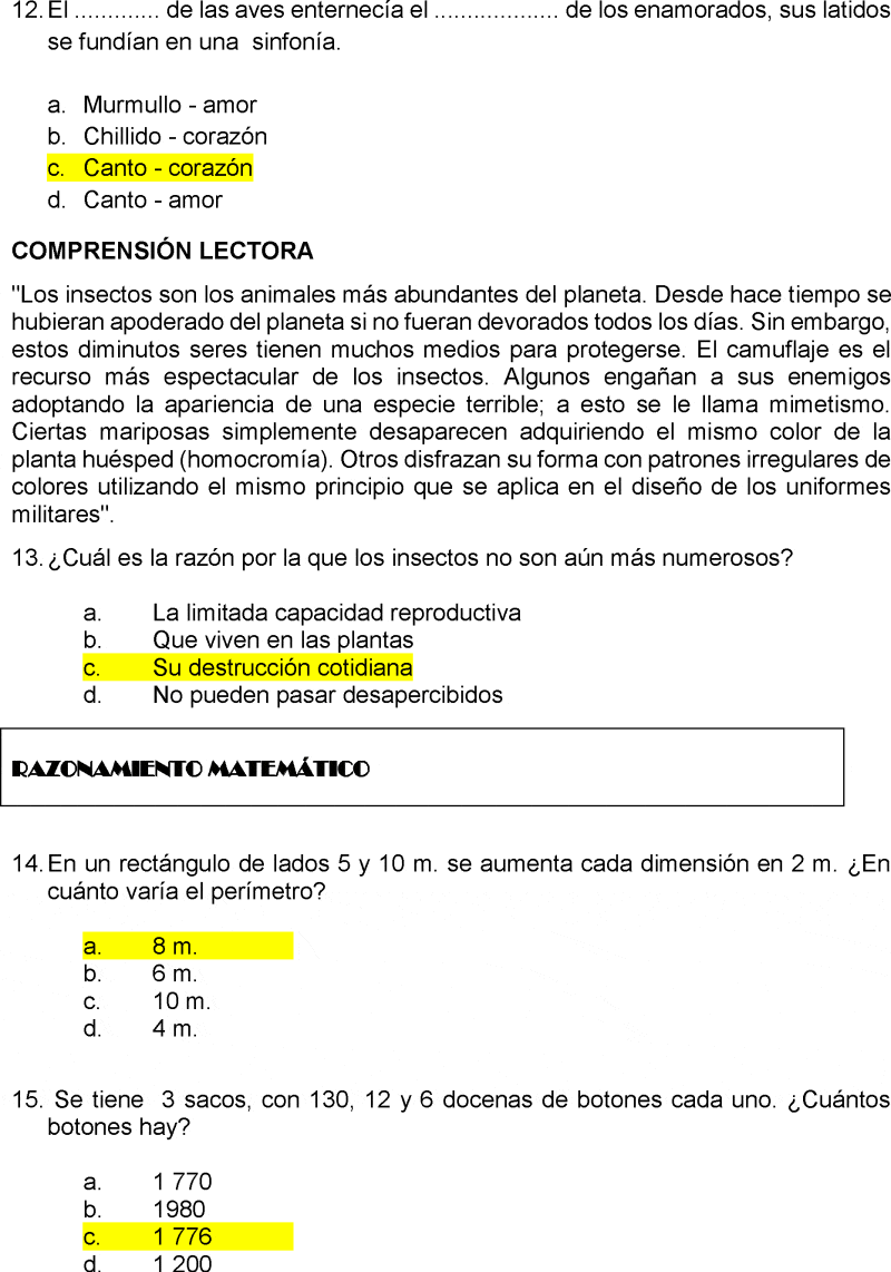 SENCICO 2022 2021 EXAMEN DE ADMISIÓN RESUELTO ACCESO A LA ESCUELA SUPERIOR TÉCNICA PREGUNTAS CON ...