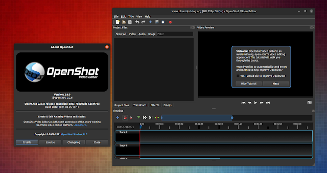 OpenShot Video Editor 2.6.0 Released With New Computer Vision / AI Effects, Audio Effects, More ...