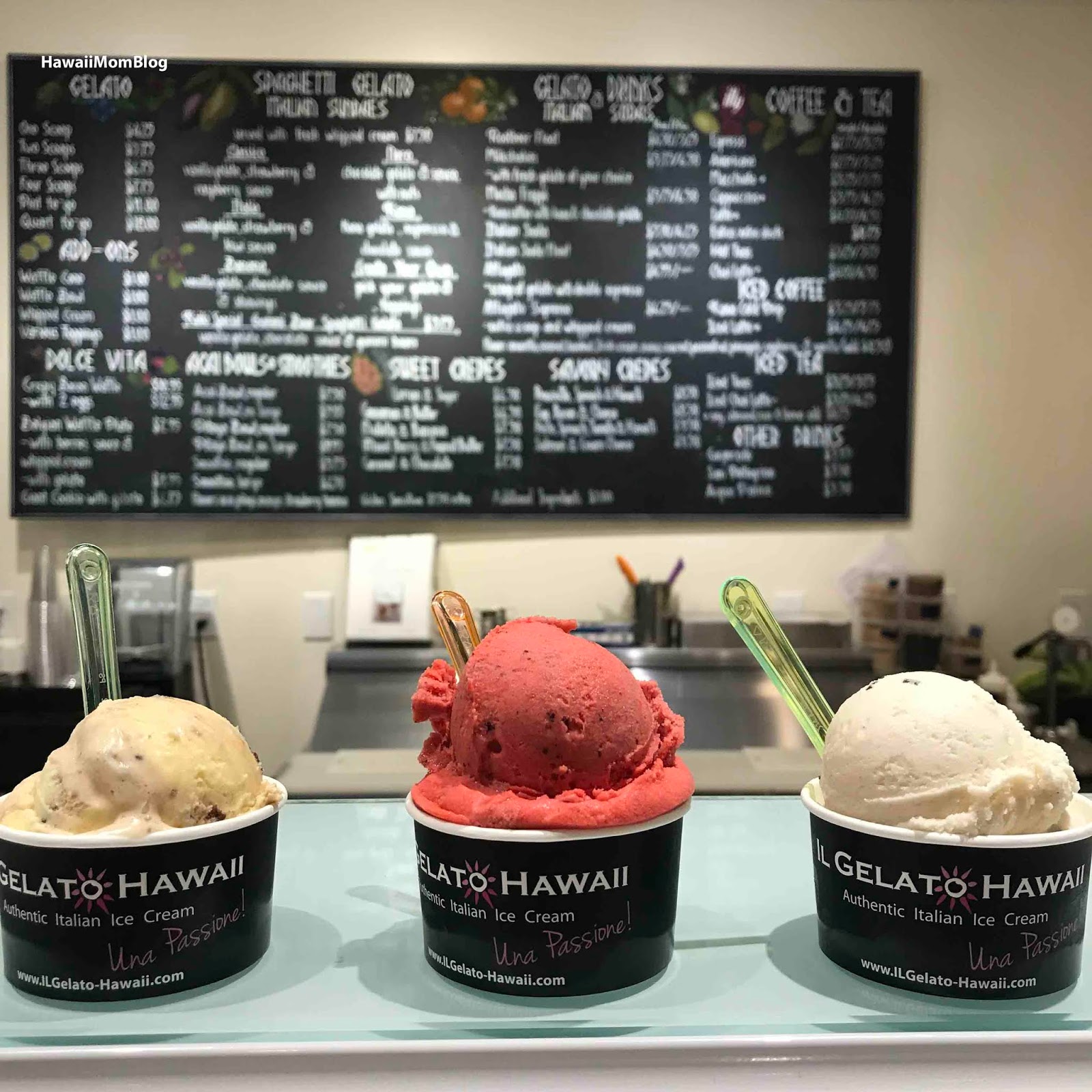Hawaii Mom Blog: IL Gelato Cafe Haleiwa Revisited