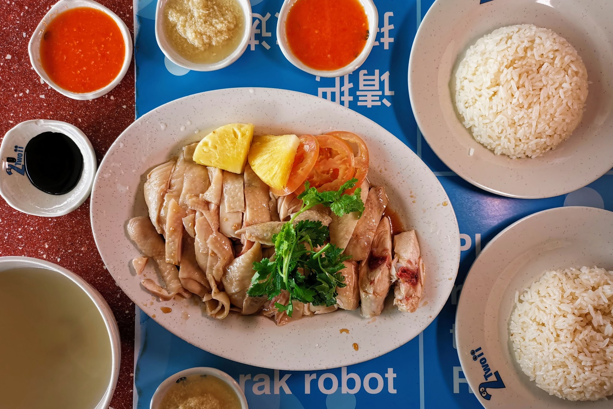 Xing Yun Hainanese Boneless Chicken Rice 🐔 The Best in YuHua Place ...