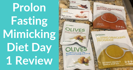 Prolon Fasting Mimicking Diet Day 1 Review: It's Not So Bad! | Gina ...