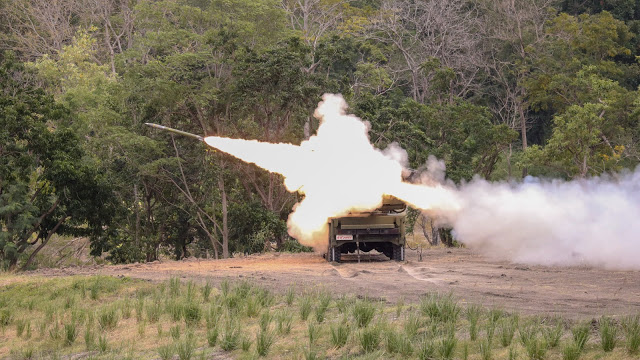 DEFENSE STUDIES: DTI Conducted Firing Demo of DTI-2 122 mm Rocket