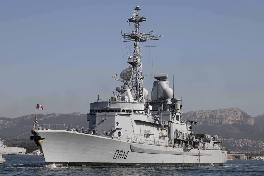 La Marcophilie navale: FAA Cassard dernière cérémonie des couleurs