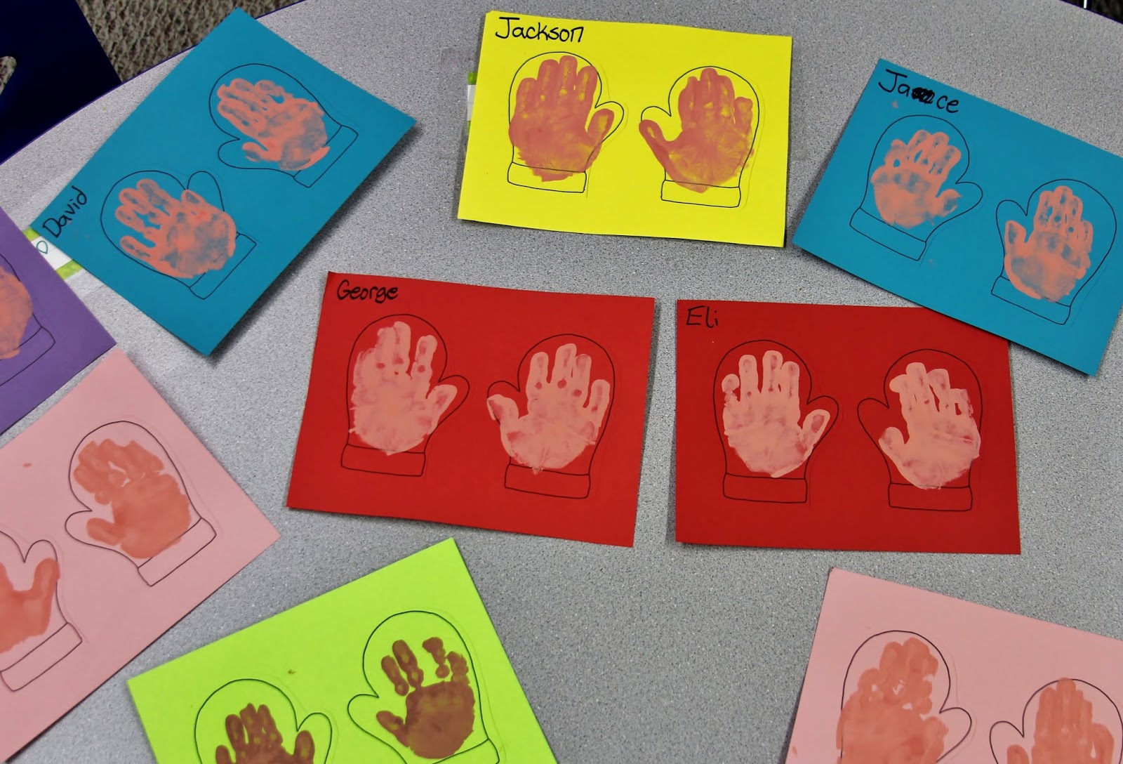 The Fantastic Five: Cold Hands, Warm Heart Bulletin Board