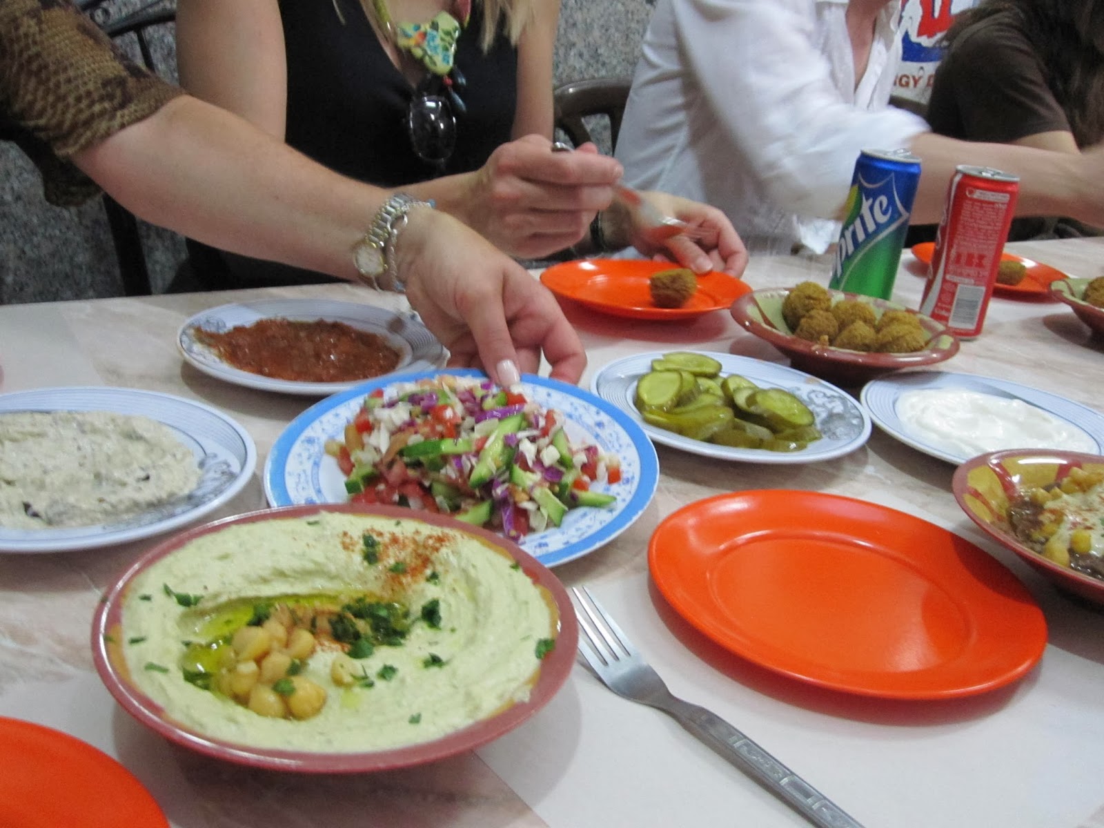 O blog autoindulgente: Post das comidas de Israel - finalmente!!