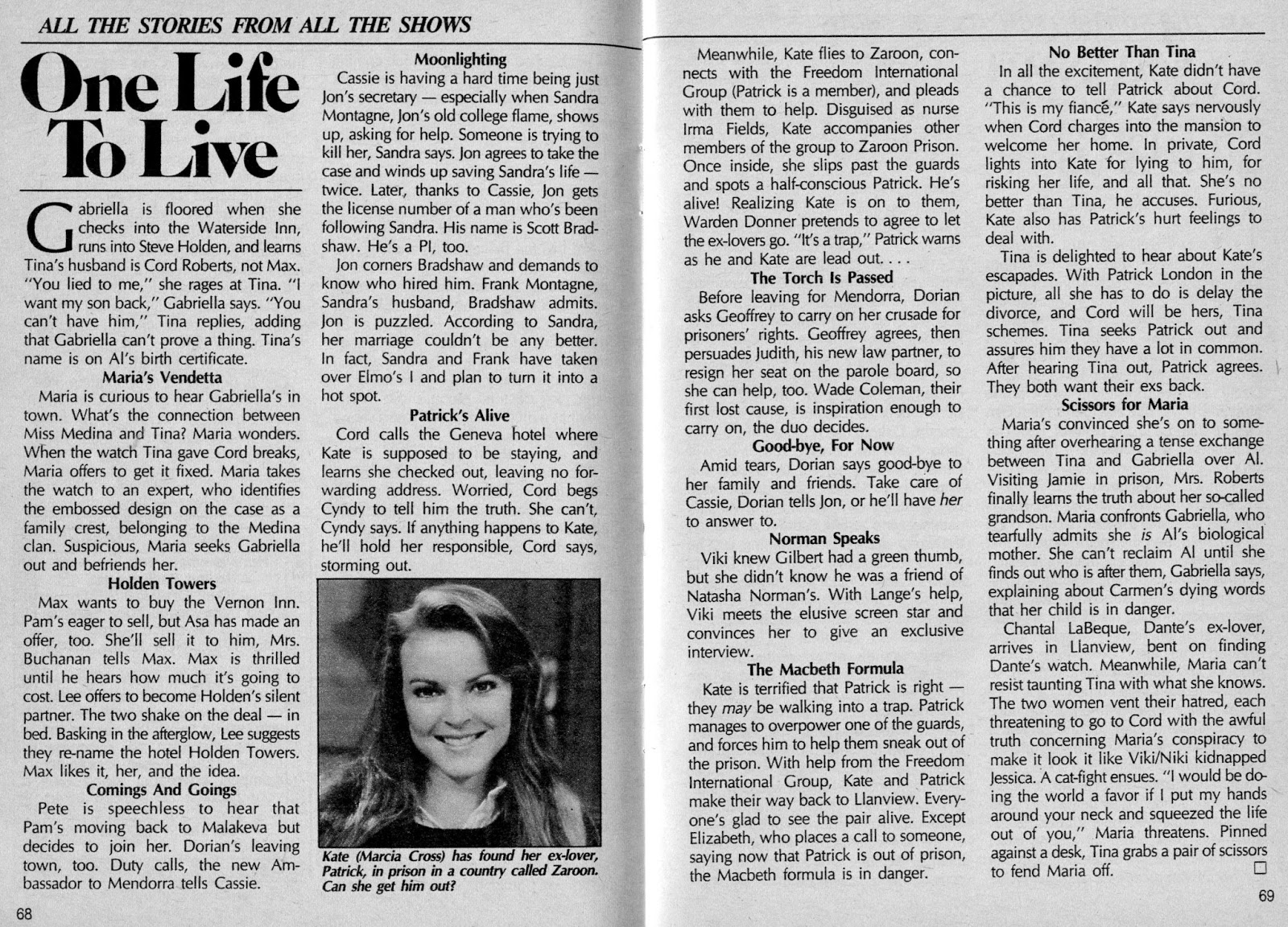 One Life To Live Recap-July 28, 1987 (SOD)