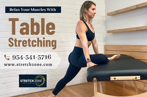 Relax Your Muscles With Table Stretching!